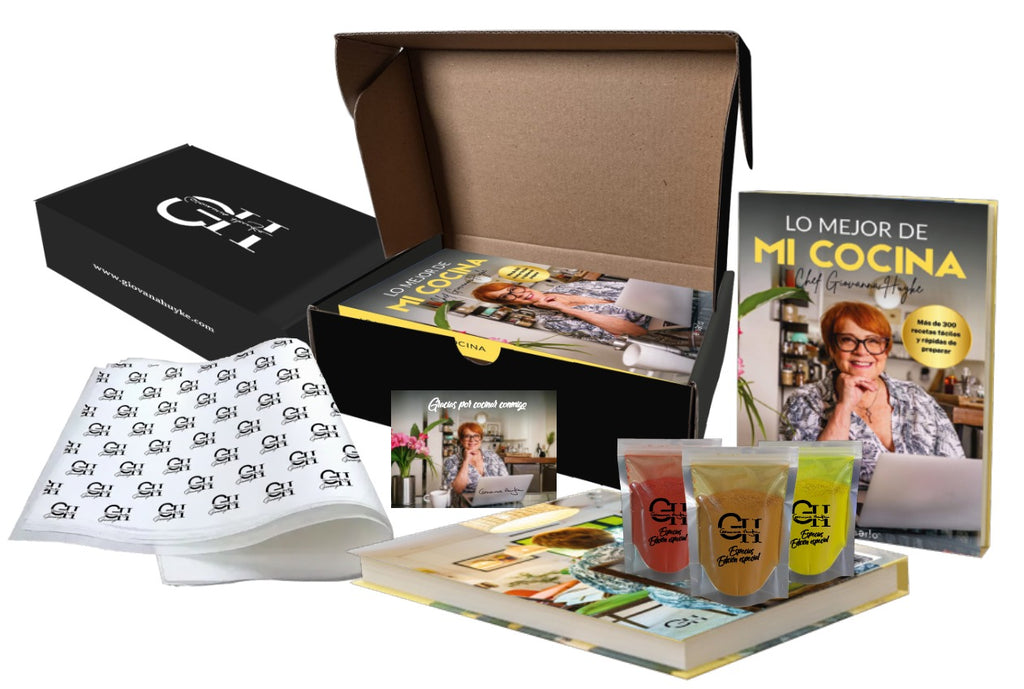 LO MEJOR DE MI COCINA BOX - Edición Limitada – Giovanna Huyke